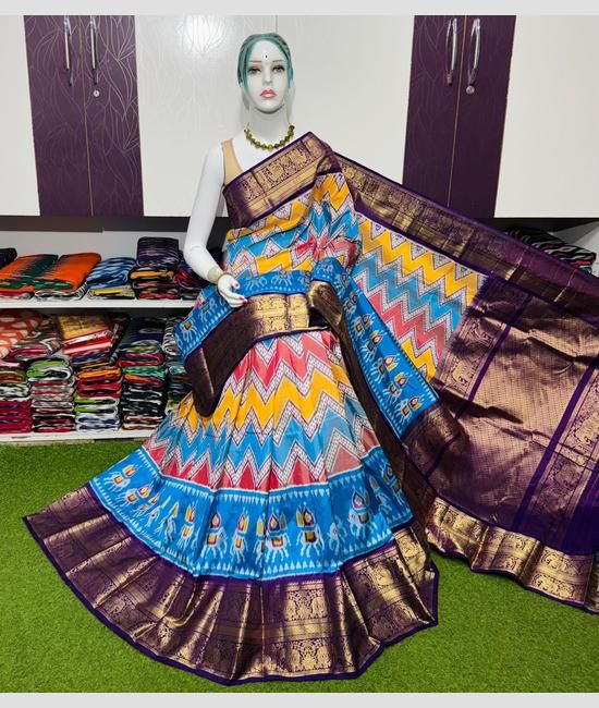 Pochampally Ikkat silk sarees | designer pochampally ikkat silk saree ...