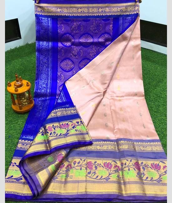Uppada Pattu sarees | uppada silk saree with All over Buttas design ...